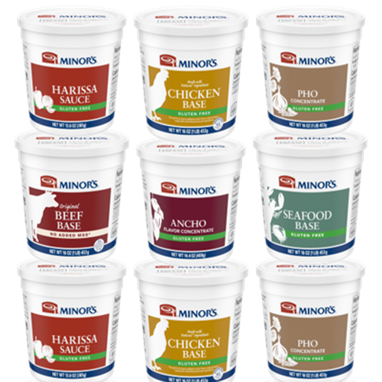 Build a 9 Pack – MINOR'S Food Service