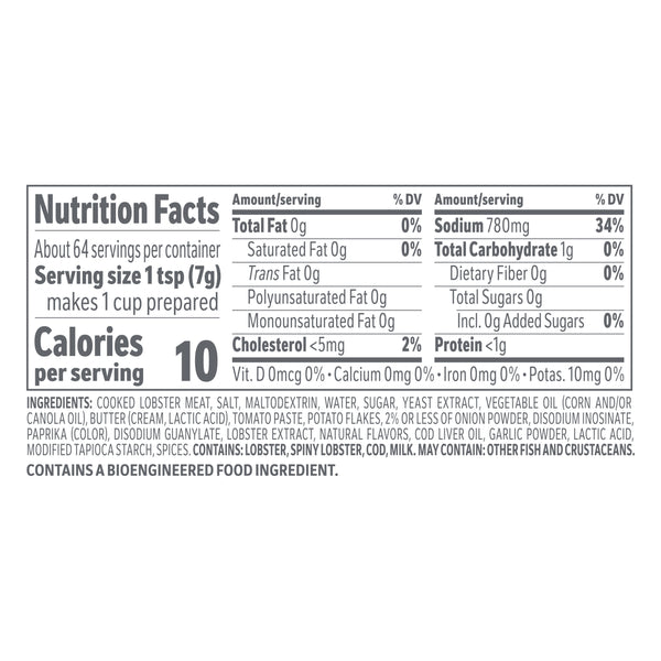 MINOR'S Lobster Base, No Added MSG, Gluten Free – MINOR'S Food Service