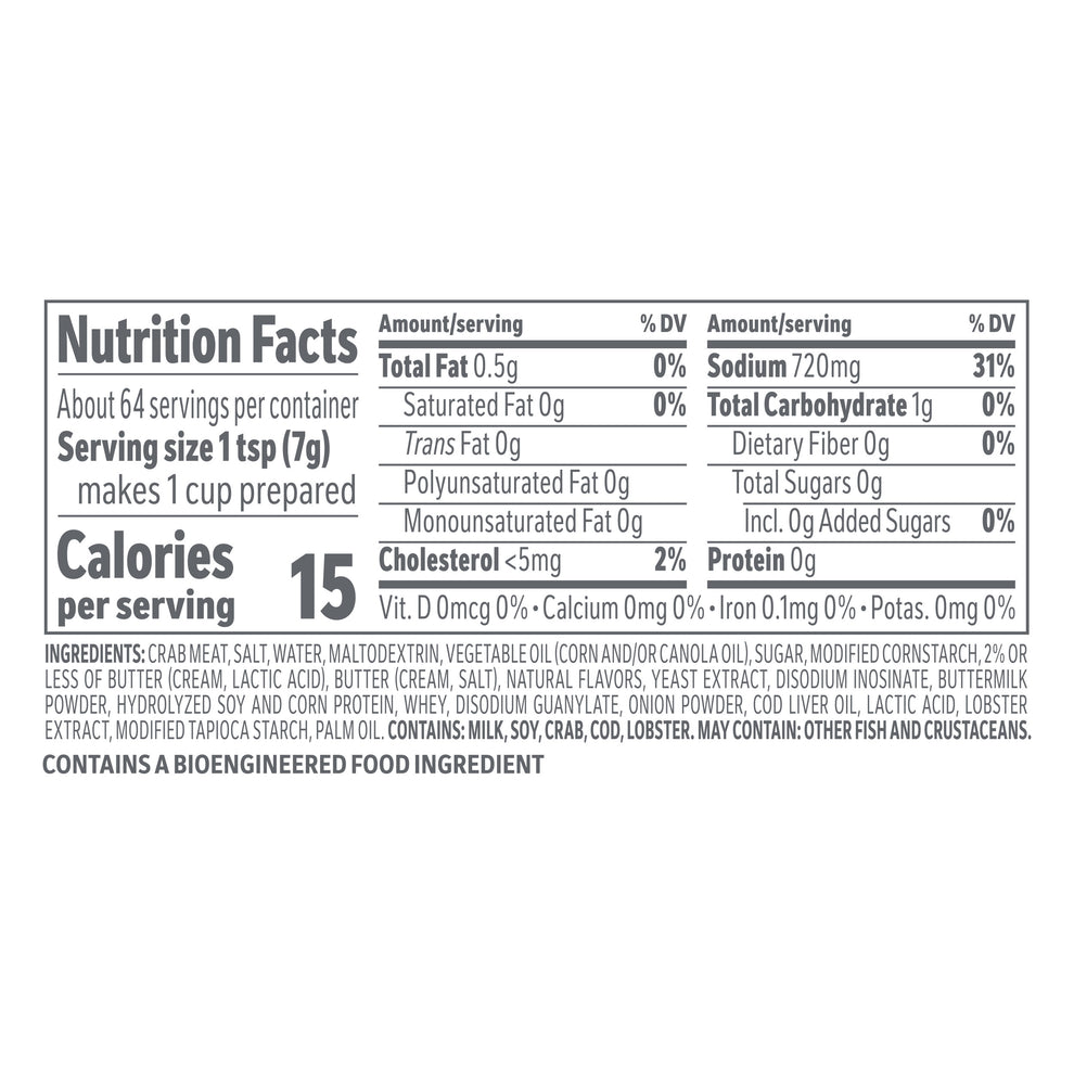 MINOR'S Crab Base, No Added MSG, Gluten Free – MINOR'S Food Service