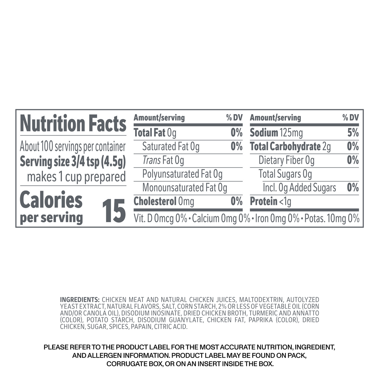 MINOR'S Chicken Base Low Sodium, No Added MSG, Gluten Free – MINOR'S ...