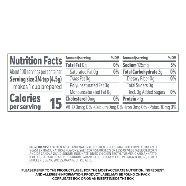 MINOR'S Chicken Base Low Sodium, No Added MSG, Gluten Free – MINOR'S ...