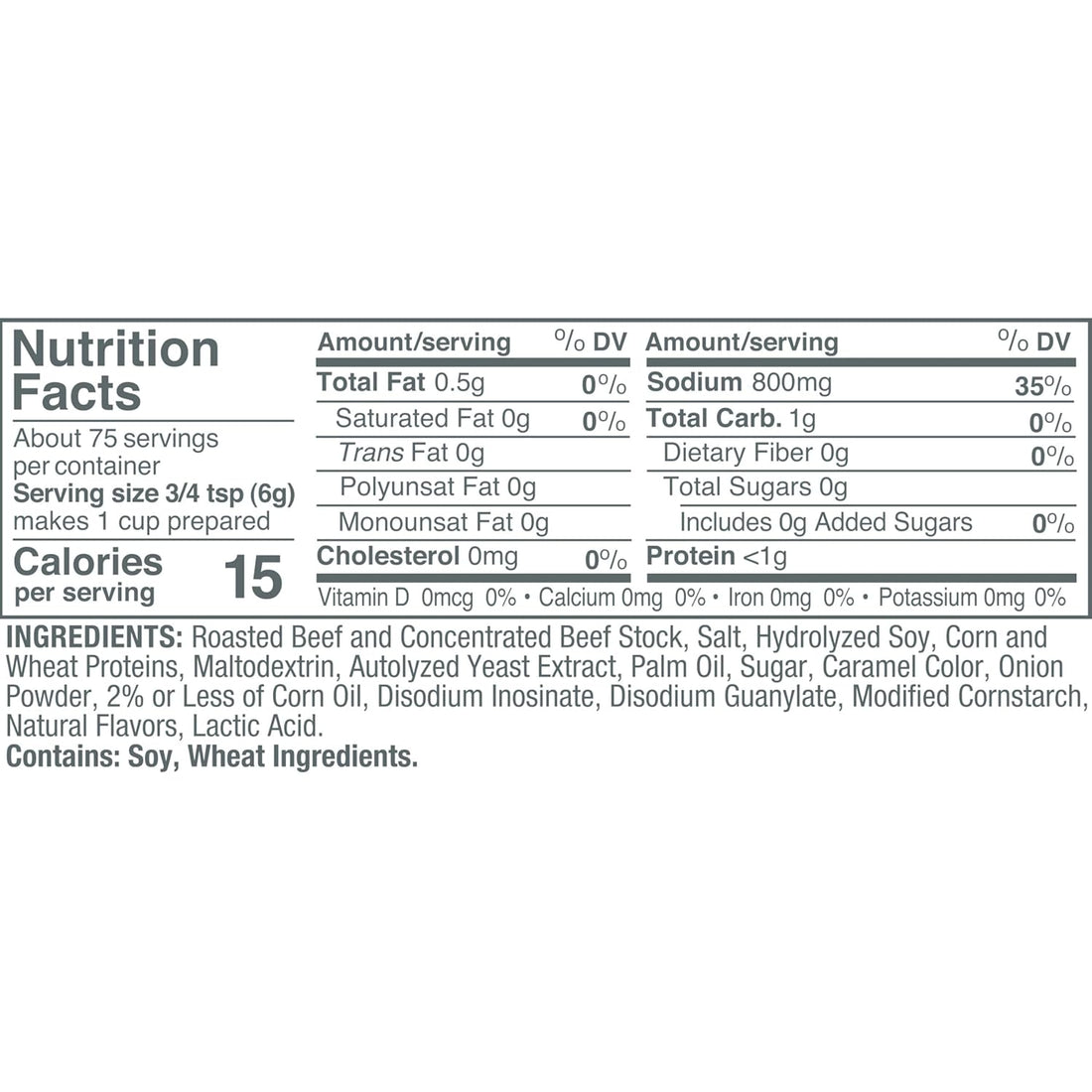 MINOR'S Beef Base, No Added MSG, 1 Lb Cup – MINOR'S Food Service